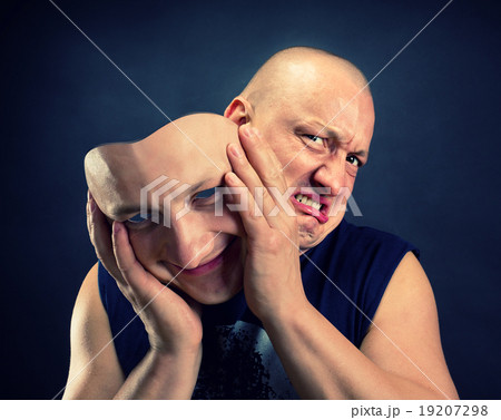 怒りを失うカンディマスク