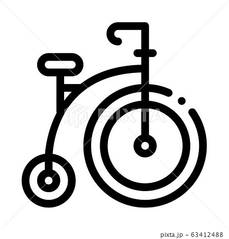 Penny Black And White Outline