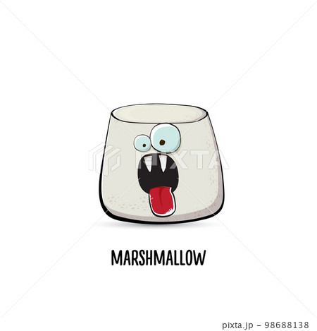 Only Cute Marshmallows With Faces